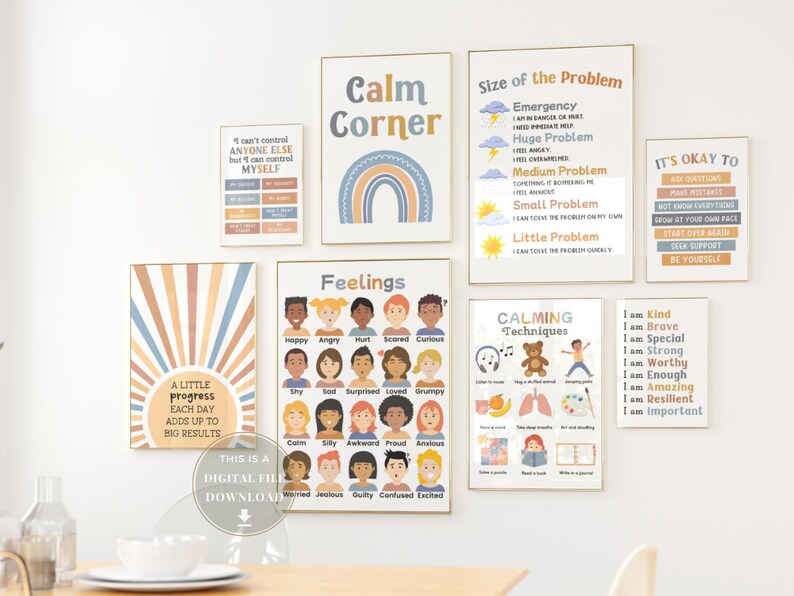 30 Social Worker Office Decor Poster School Psychologist Wall - Etsy