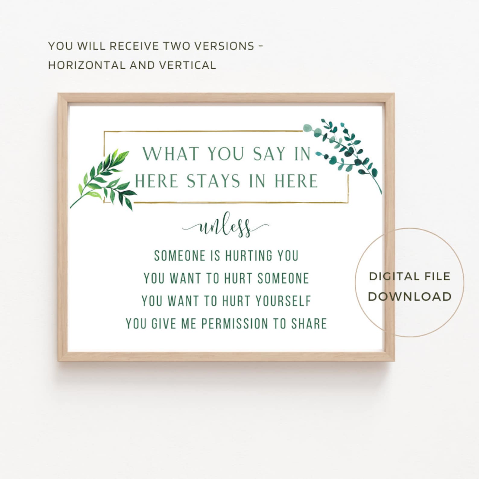 Confidentiality Counseling Office Decor Sign Social Work - Etsy