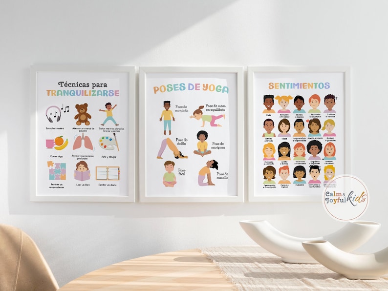 40 Spanish Therapy Poster Psychology Office Decor Counseling School ...