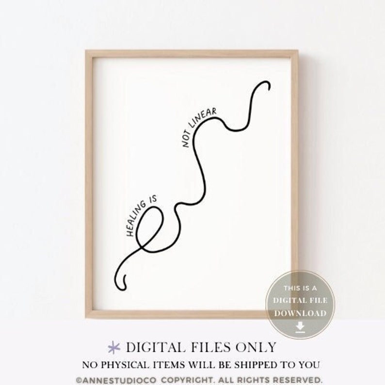 SET 6 Therapy Office Decor Counselor Posters School Psychologist Wall ...