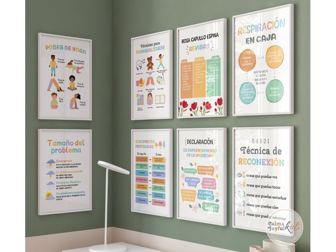 Spanish Classroom Decor Class Spanish Poster Elementary Bilingual ...