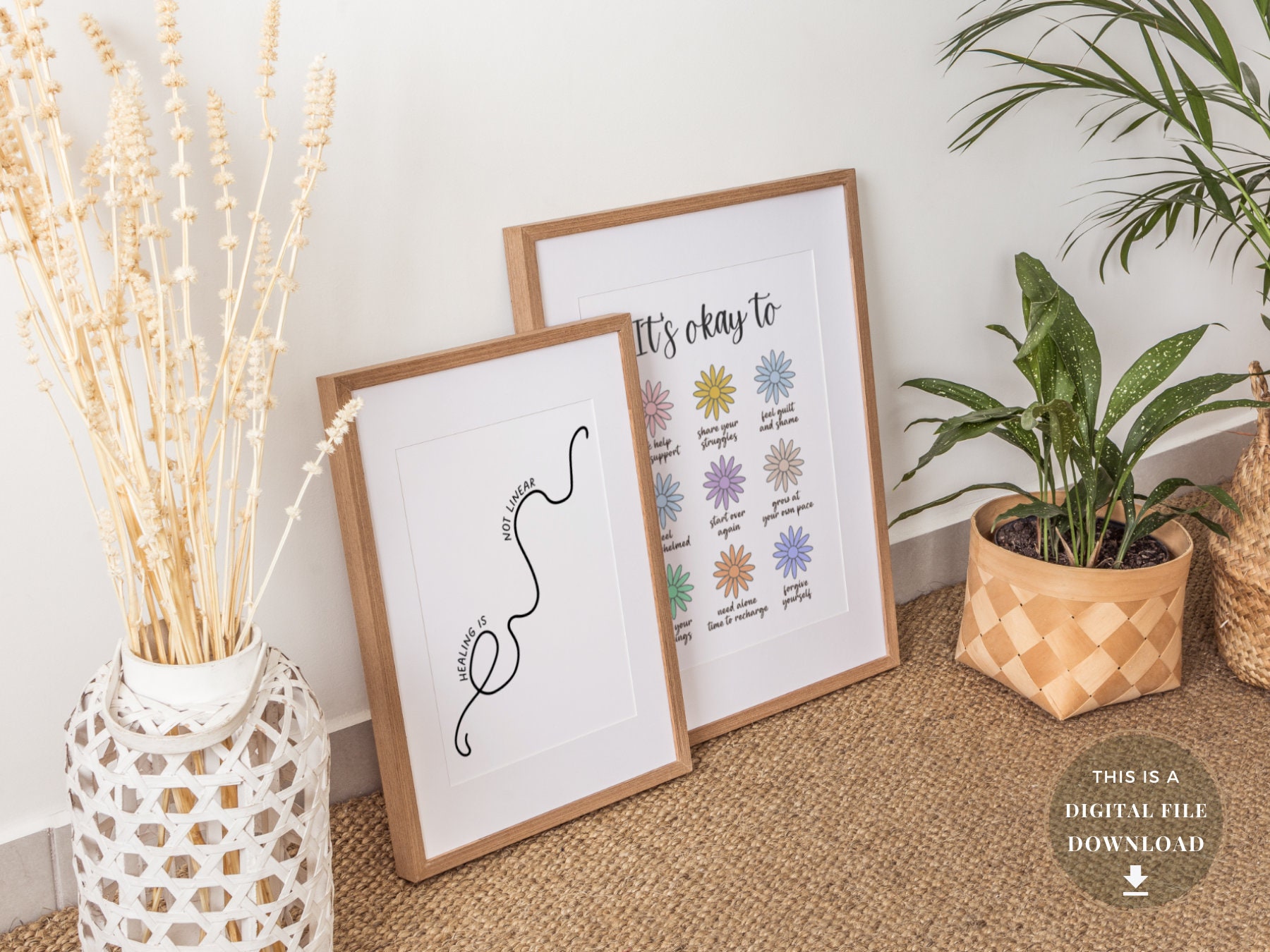 Set 18 Counseling Posters Office Decor Counselor Bundle Psychologist ...