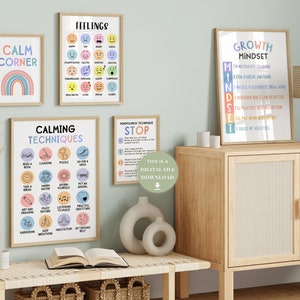 30 School Counseling Signs Posters Psychologist Office Decor Counselor ...