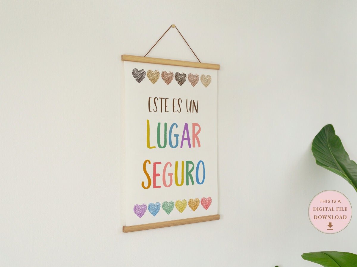 12 Spanish Inclusion Posters School Counselor Office Decor Inclusive ...