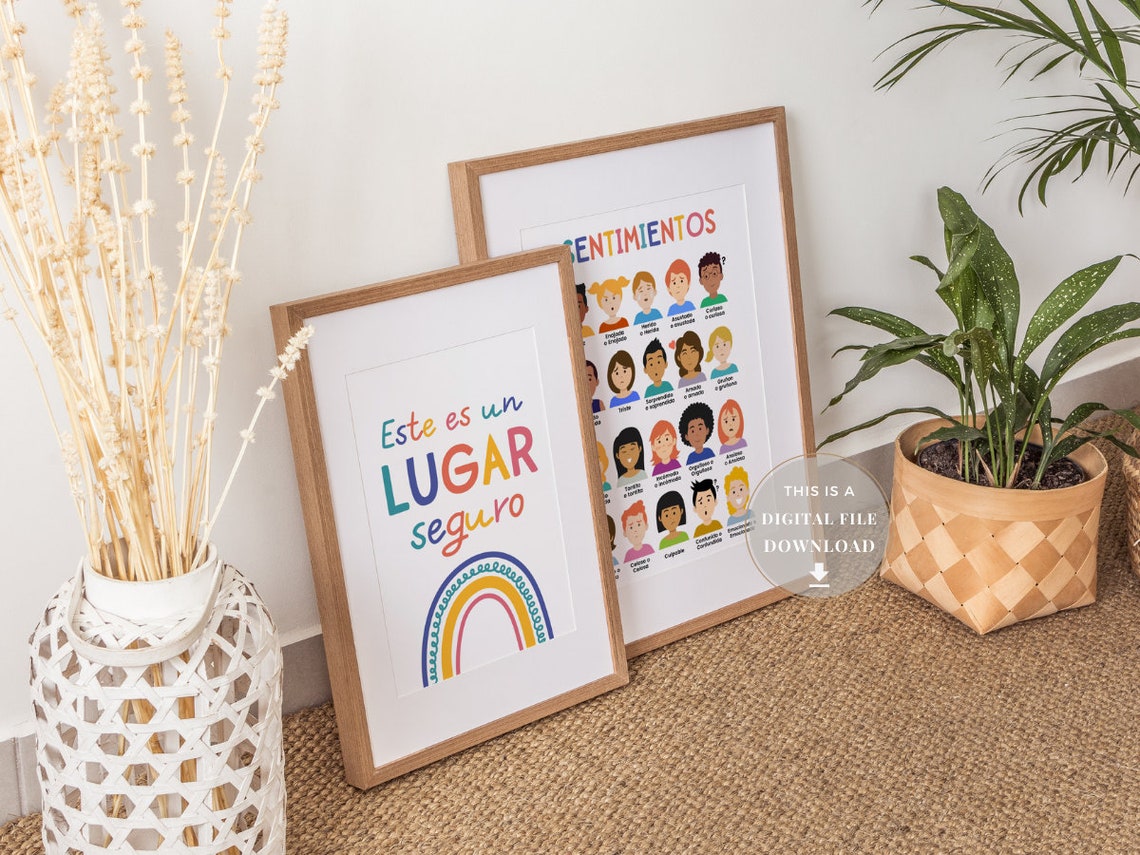 30 Spanish Calming Corner Posters Counseling Therapy Prints - Etsy