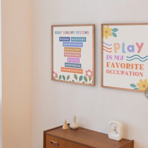 20 Occupational Therapist Decor OT Office Poster School Therapy Wall ...