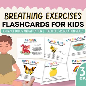 350 Mindfulness for Kids Cards Download Coping Skills Calming ...