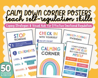 Mood Meter Poster, Multiple Sizes, Calming Corner, Counselor Decor ...