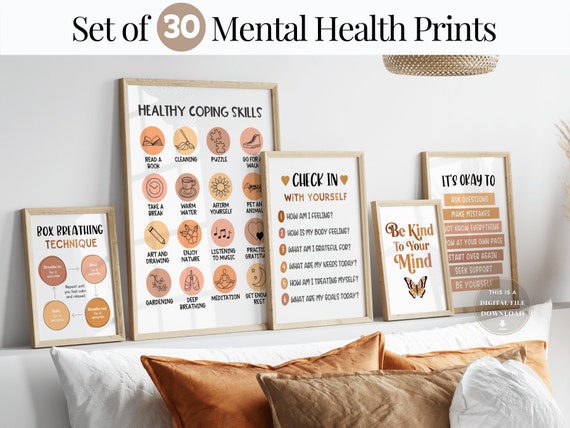 30 Social Worker Office Decor Poster School Psychologist Wall - Etsy