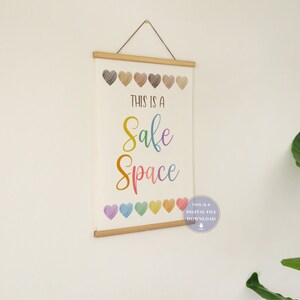 School Counselor Poster Sign Therapist Office Decor Psychologist This ...