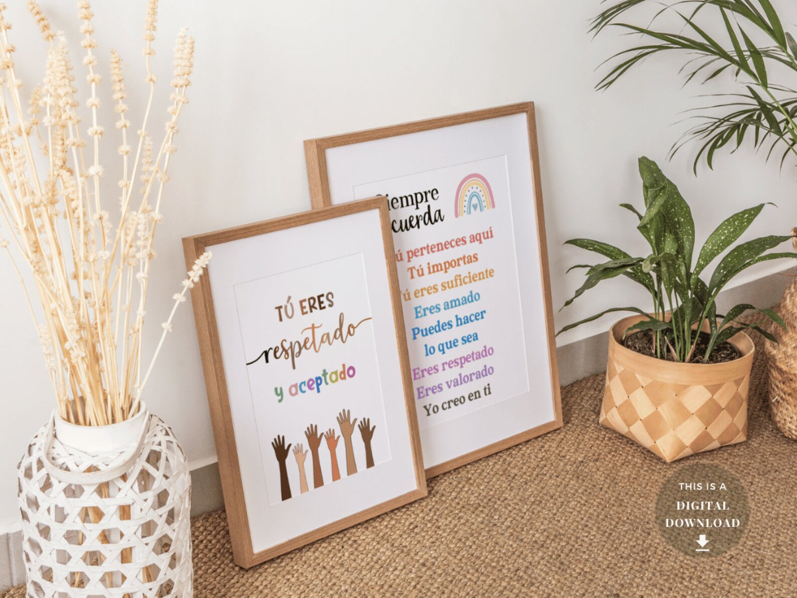 12 Spanish Inclusion Posters School Counselor Office Decor - Etsy