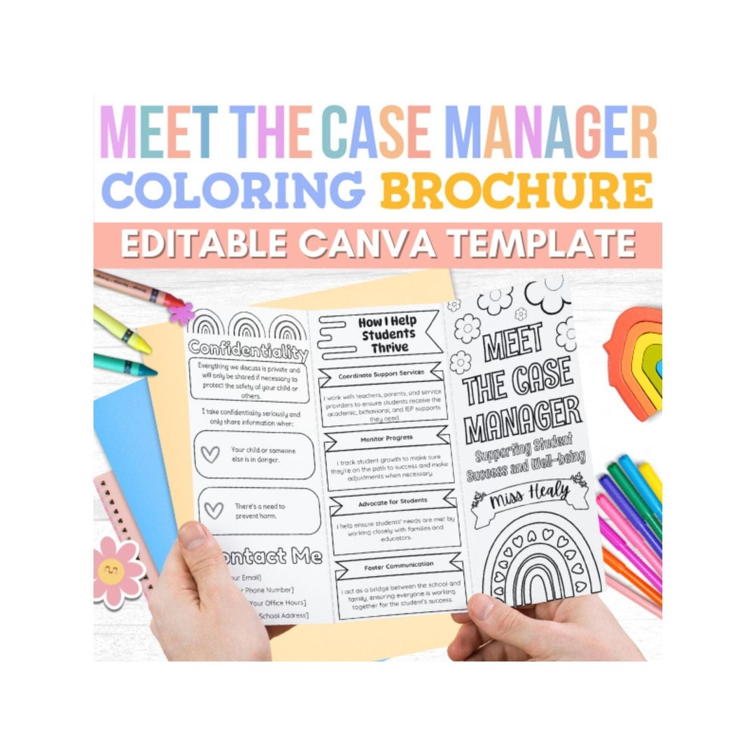 Case Manager Introduction Letter IEP Special Education Student Back to ...