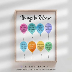 Therapist Office Decor Psychologist Posters School Counselling Art ...