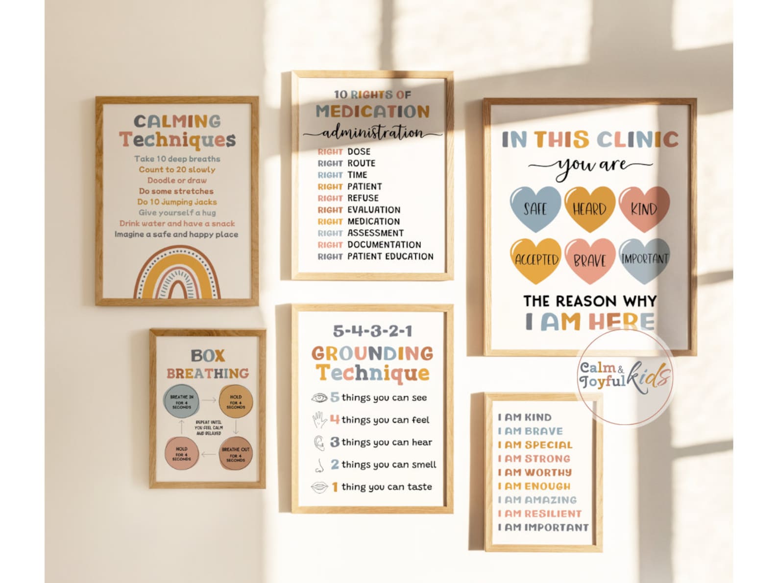 22 Health Clinic Decor School Nurse Office Decor Posters Boho Nurses ...