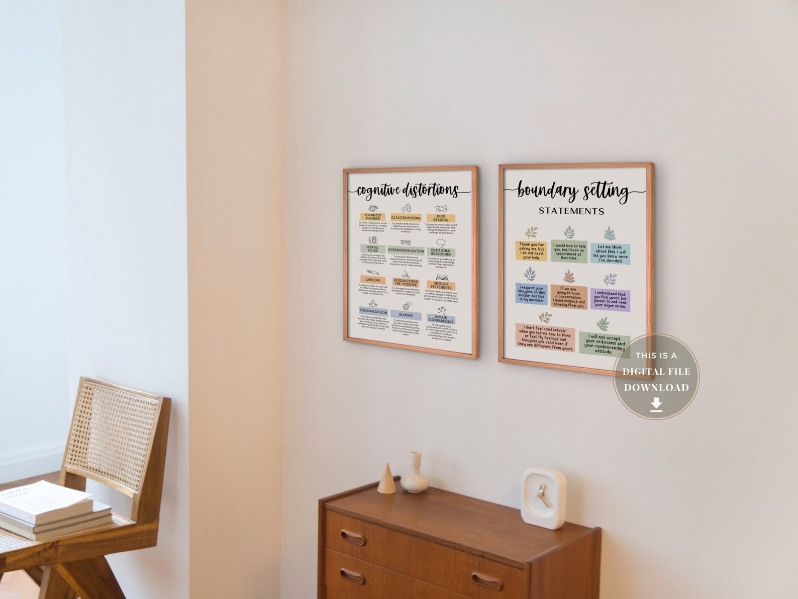 16 Therapist Office Decor Social Worker Posters Therapy Wall - Etsy