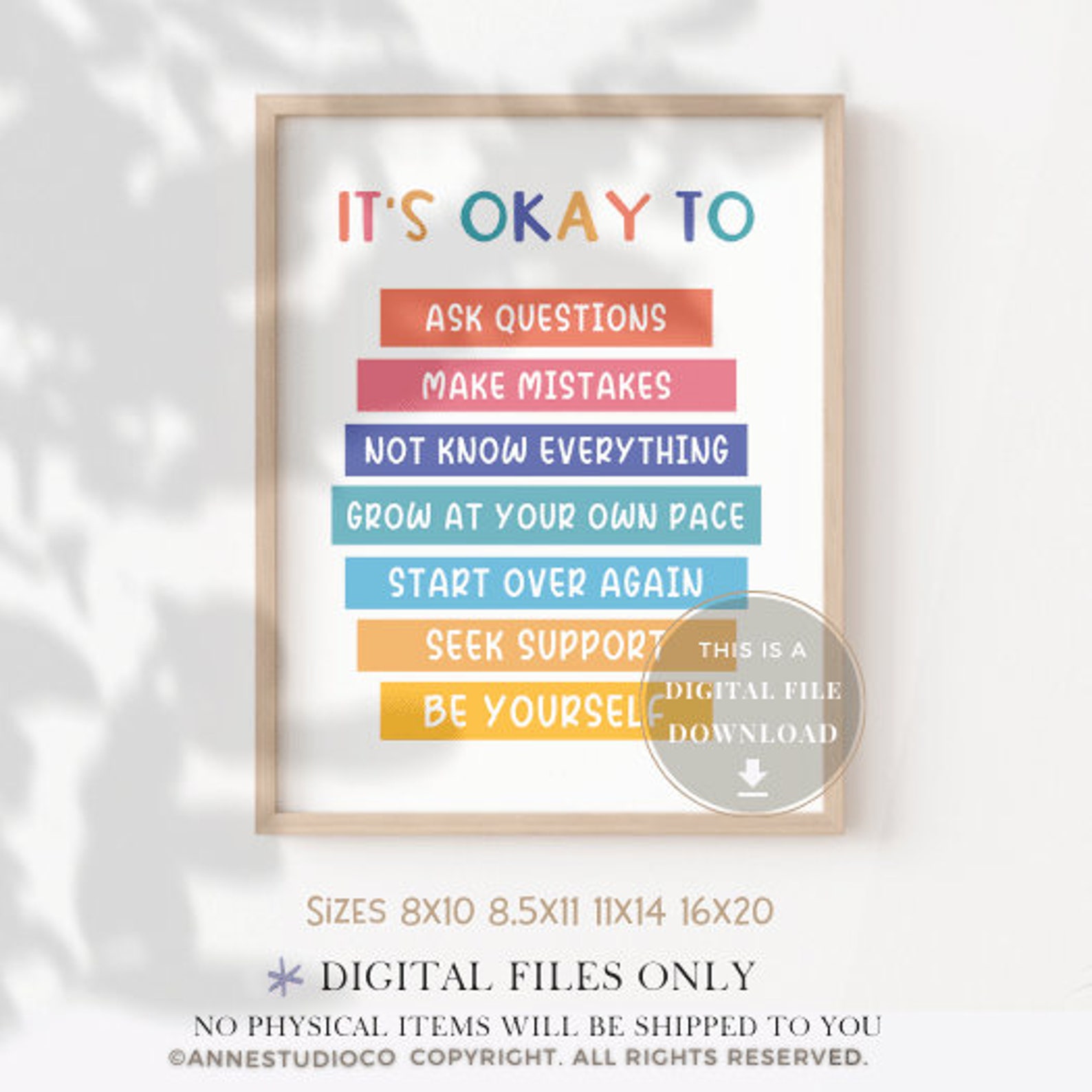 Bundle Set School Counselor Office Decor Counseling Posters - Etsy