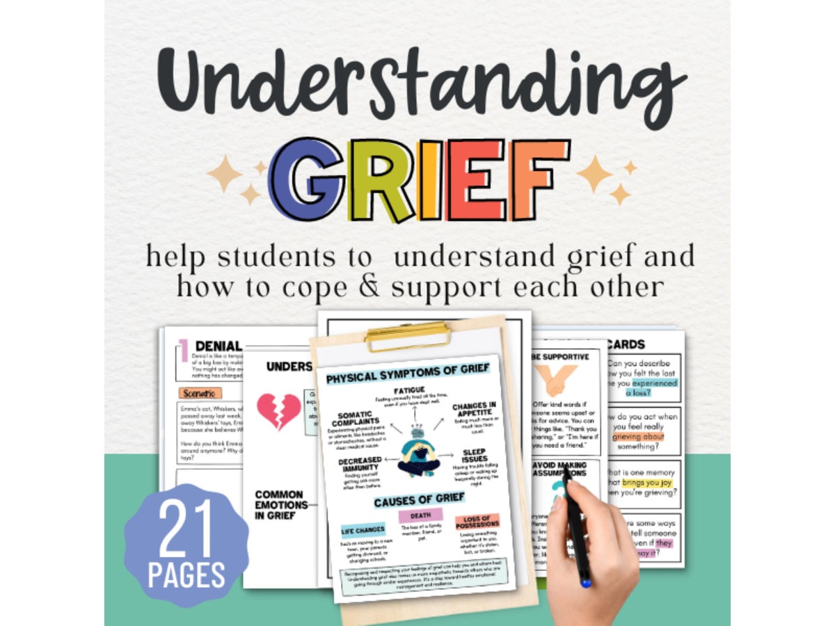 Grief Worksheet for Kids Cousnseling Worksheets Grieving and Loss ...