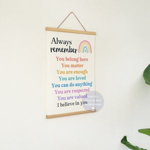 Inclusive School Counselor Office Decor Counseling Poster Psychologist ...