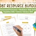DBT Bundle Workbook Skills Therapy Worksheets Group Activities Cheat ...