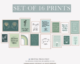 Psychology Quotes School Psychologist Therapist Office Decor - Etsy