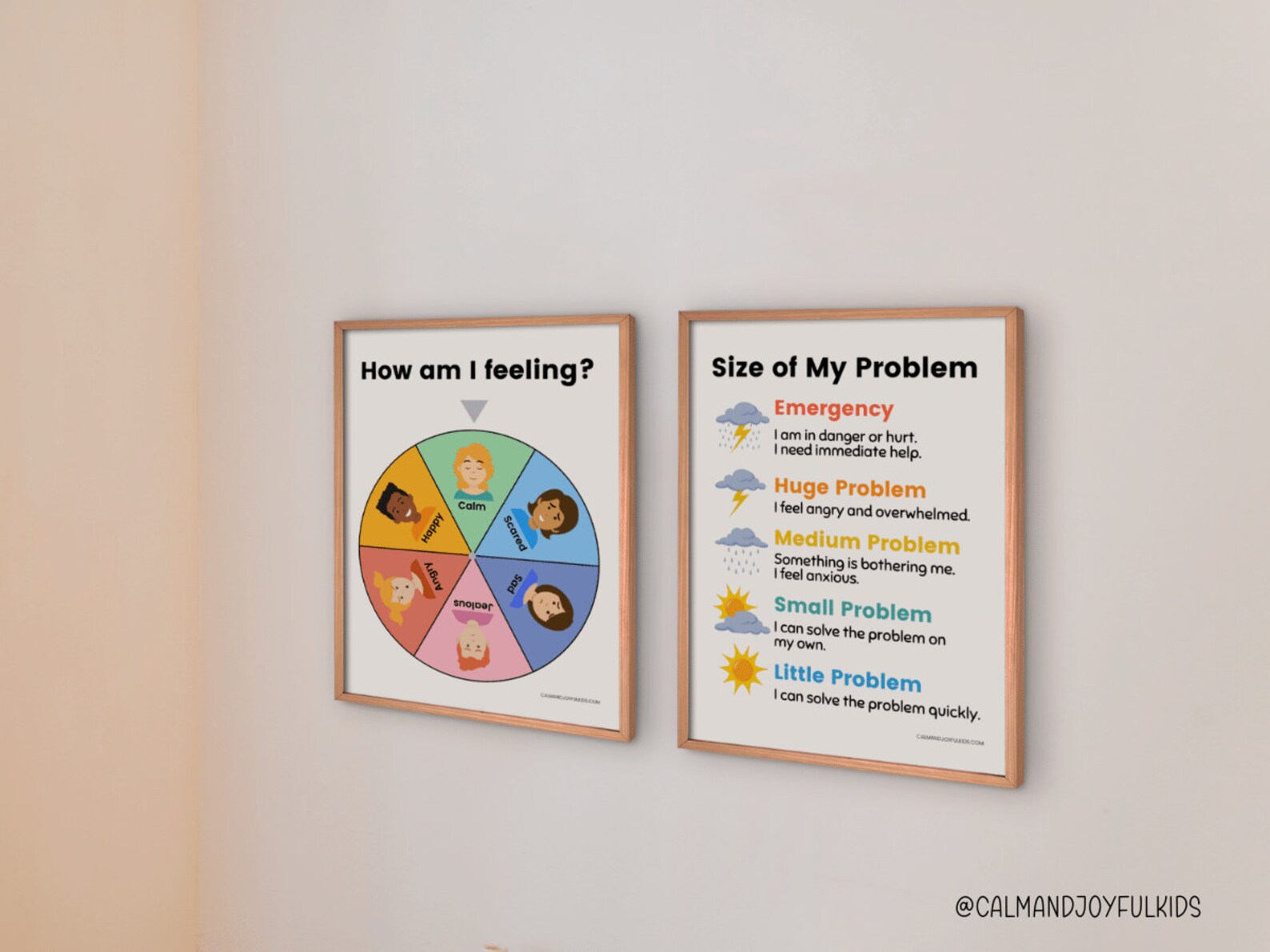 10 Feelings Posters School Counseling Office Decor Counselor | Etsy