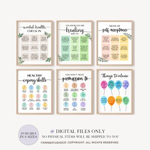 15 Social Worker Office Decor School Counselor Poster Social Work Wall ...