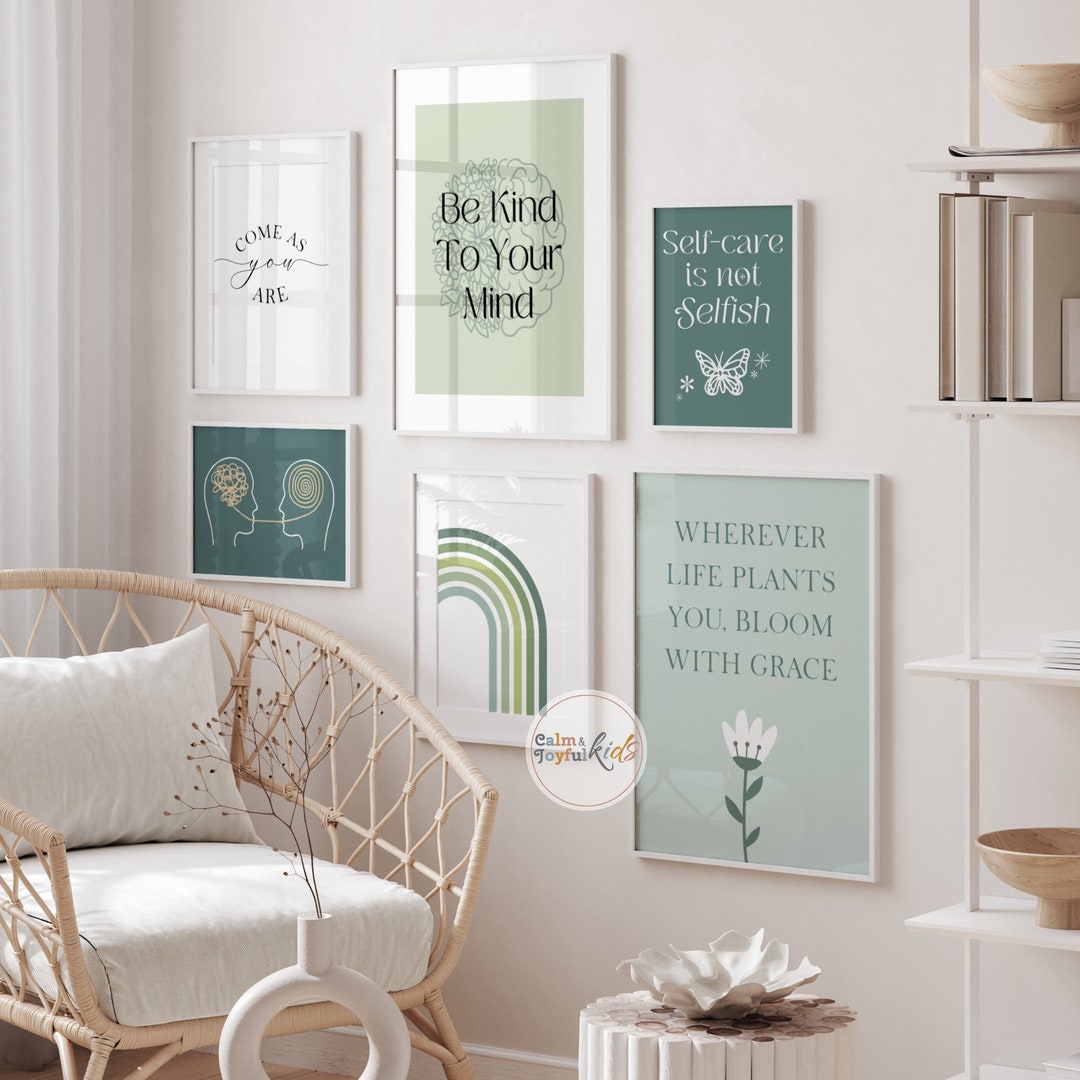 20 Counseling Office Signs Posters Wall Art Social Work Decor Desk Gift ...