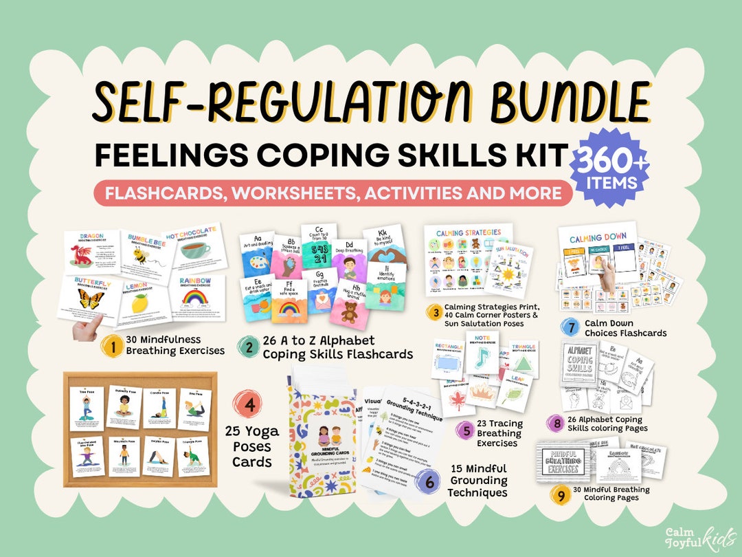 360 Self Regulation for Kids Intervention Tool Box Calm Down Regulation ...