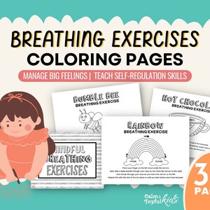 350 Mindfulness for Kids Cards Download Coping Skills Calming ...