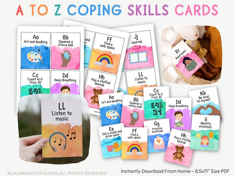 150 Calm Down Corner Kit Posters Sign Calming Decor Prints - Etsy