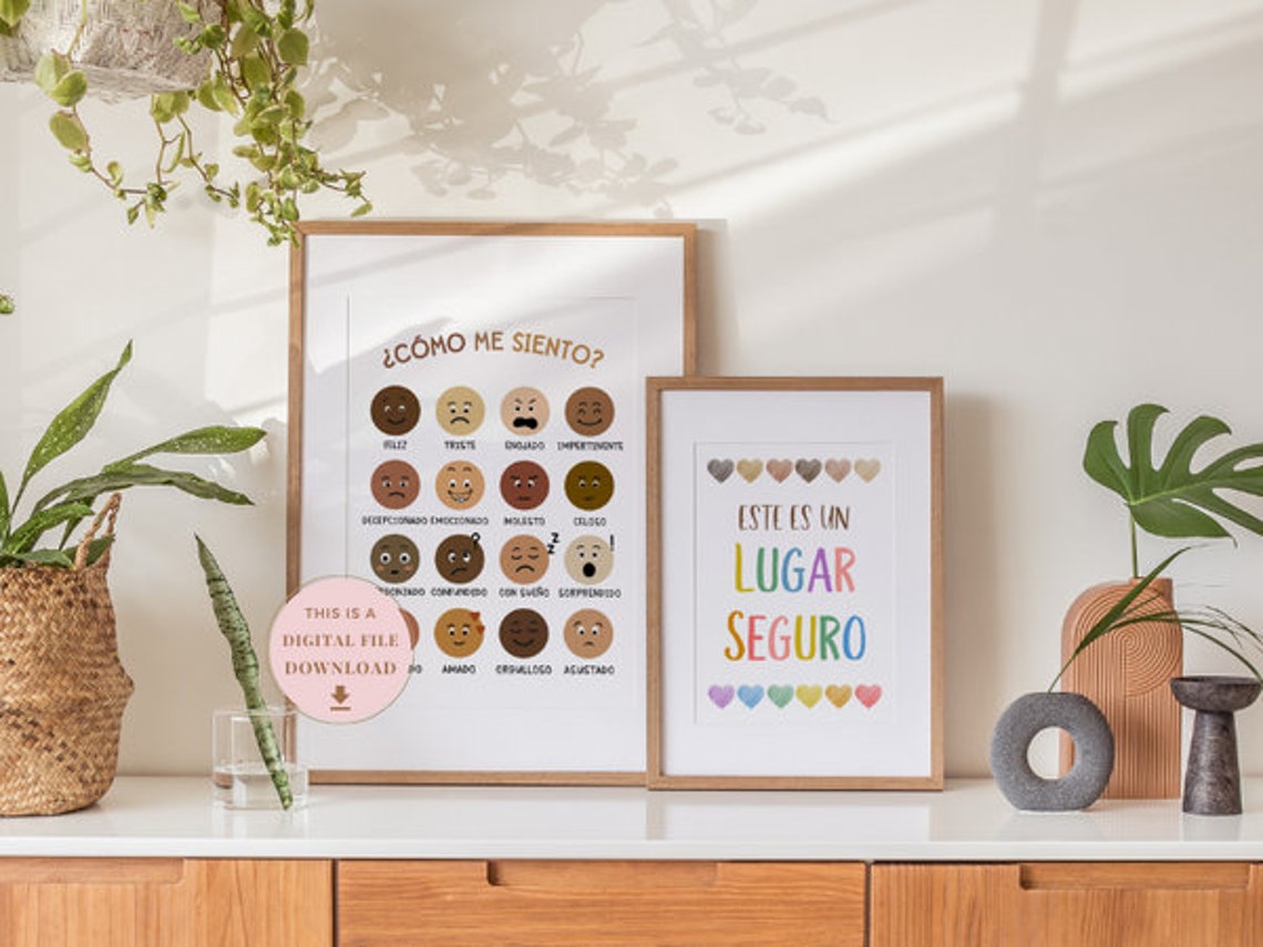 12 Spanish Inclusion Posters School Counselor Office Decor - Etsy