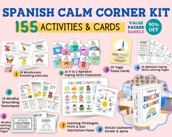 Spanish Coping Skills - Etsy