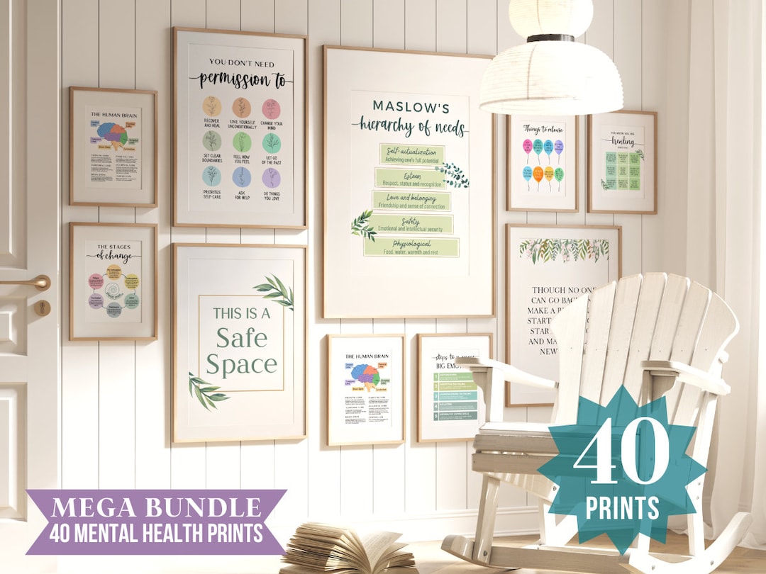 40 School Psychologist Office Sign Psychology Poster Decor School Psych ...