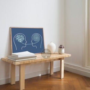 16 Therapy Office Decor Bundle Mental Health Posters Psychology Art ...