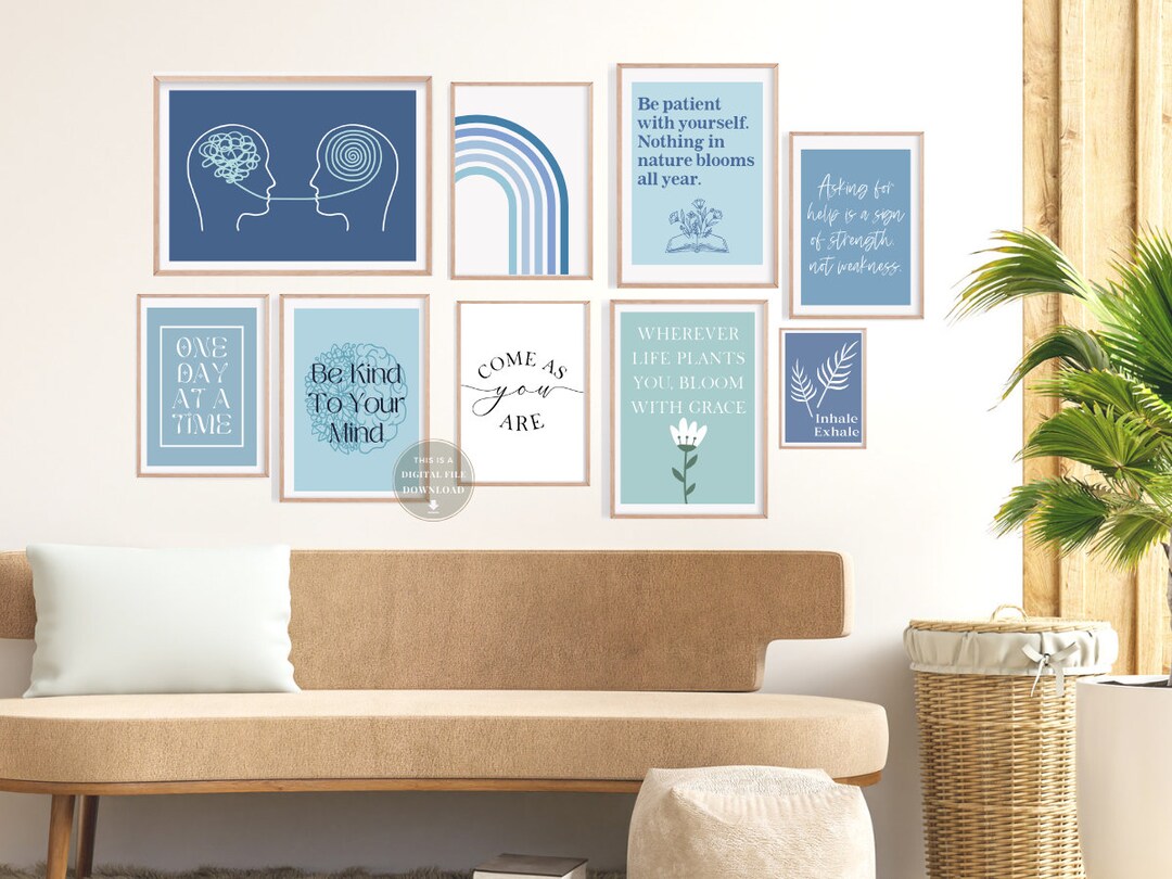 20 School Psychology Decor Social Worker Posters Signs Counselling Wall ...