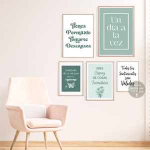 16 Spanish Therapy Prints Therapist Office Decor Counseling Posters ...