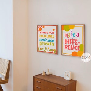 10 Principal Office Decor School Wall Art Posters Assistant Principal ...