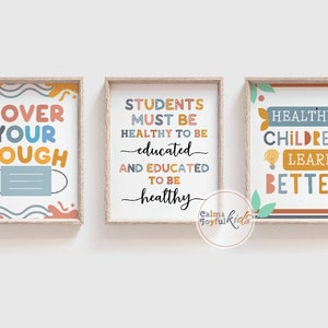 22 Nurse Office Decorations Health Centre Clinic Decor Posters Bulletin ...