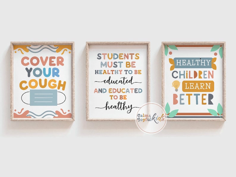 22 Health Clinic Decor School Nurse Office Decor Posters Boho Nurses ...