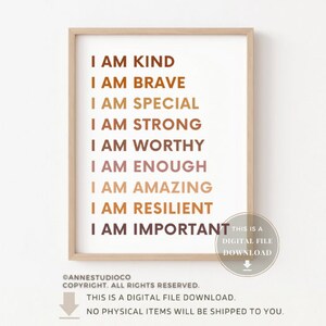 Boho School Counselor Office Decor Counseling Poster Social Worker Wall ...