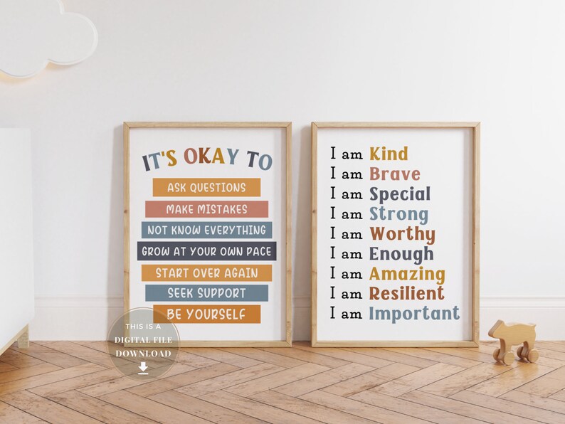 22 Boho Counseling Posters School Counselor Office Decor - Etsy