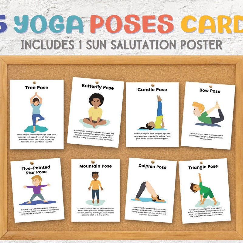 Yoga Poses - Etsy