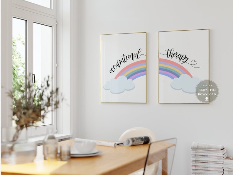 20 OT Poster Occupational Therapist Office Decor Play Therapy - Etsy