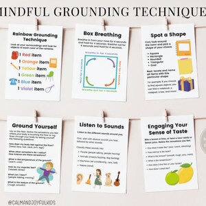 150 Calm Down Corner Kit Posters Sign Calming Decor Prints Breathing ...