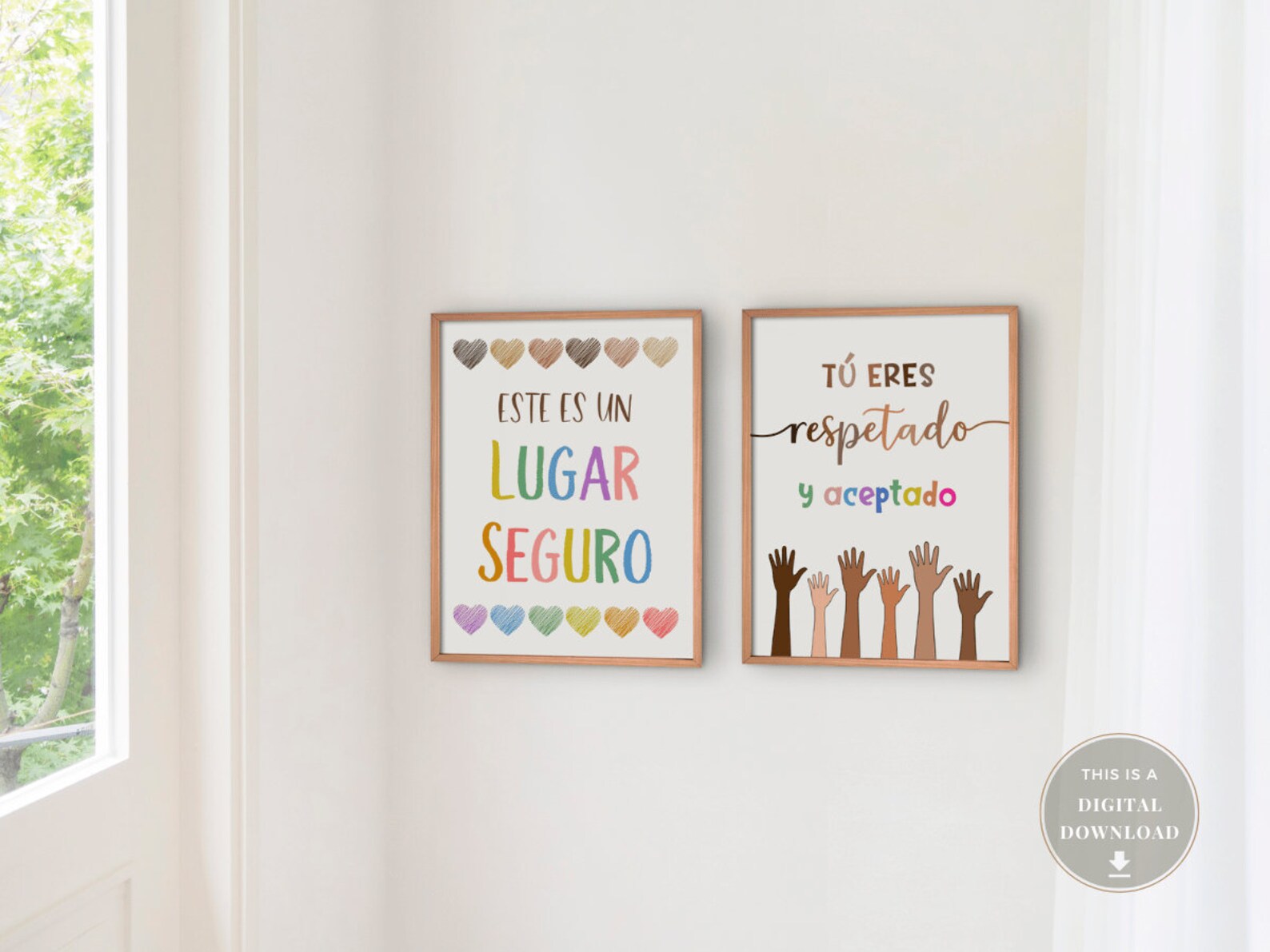 12 Spanish Inclusion Posters School Counselor Office Decor - Etsy