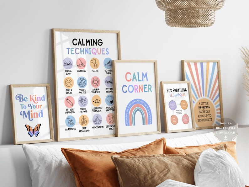 30 School Counseling Posters Counselor Office Decor - Etsy UK