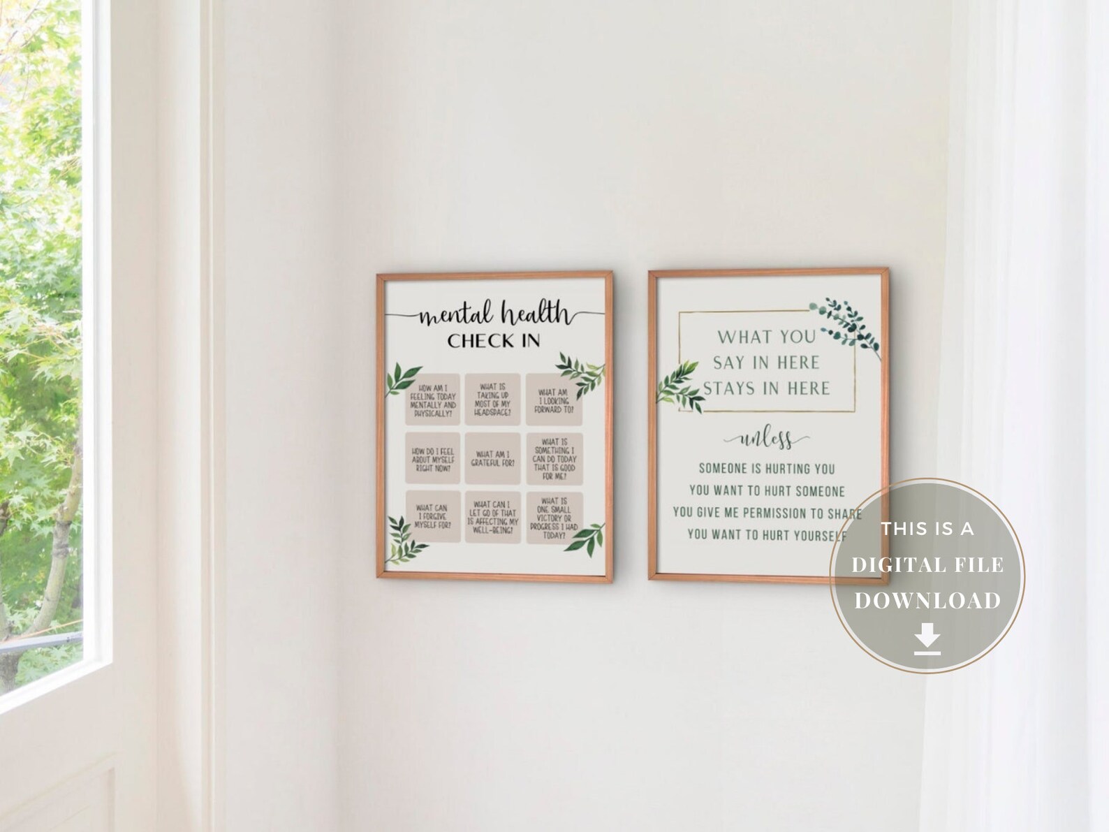 Bundle 18 School Counselor Office Decor Mental Health Posters - Etsy