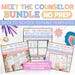 Meet the School Counselor Bulletin Board Signs Template Editable ...