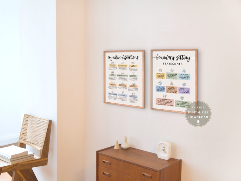 Bundle 18 School Counselor Office Decor Mental Health Posters - Etsy