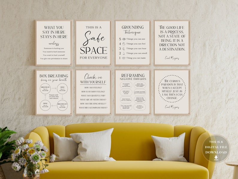10 Counseling Poster Bundle School Counselor Office Decor - Etsy
